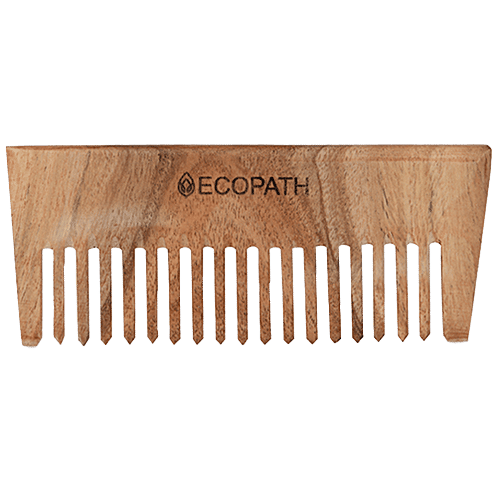 Buy ECOPATH Wooden Comb - Made With Neem Wood, Eco Friendly Online at ...