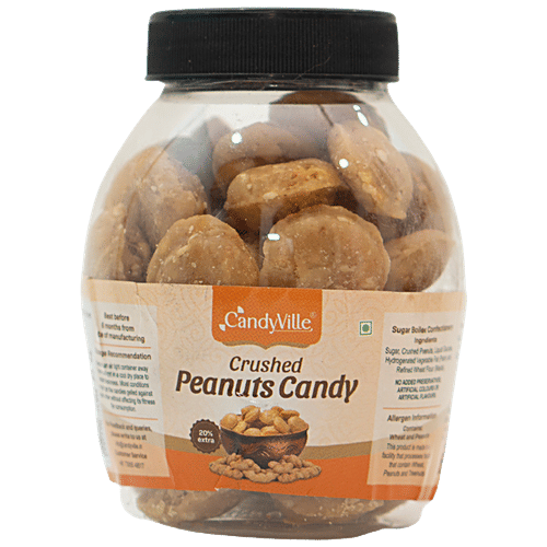 Buy CandyVille Crushed Peanuts Candy - Sweet Flavour Online at Best ...