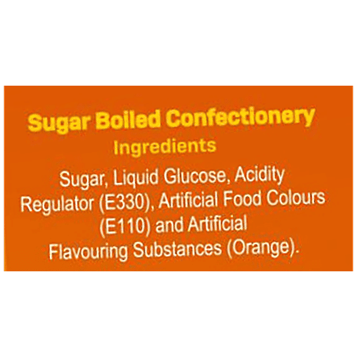 Buy CandyVille Froot Fab Flavoured Candy - Orange, Refreshing Taste ...