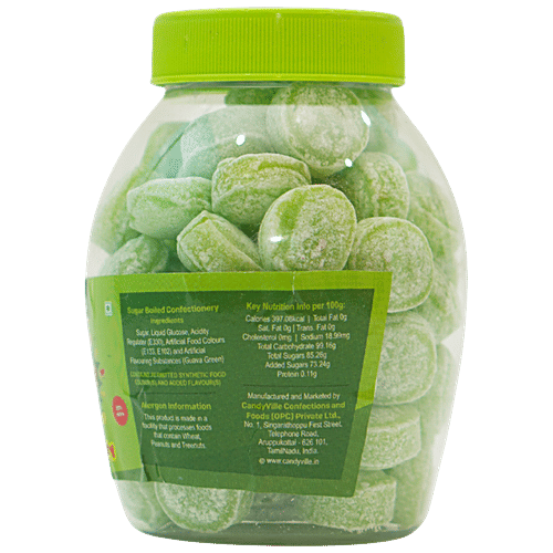 Buy CandyVille Froot Fab Flavoured Candy - Guava, Refreshing Taste ...