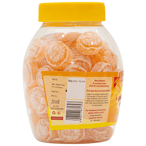 Buy CandyVille Froot Fab Flavoured Candy - Pineapple, Refreshing Taste ...
