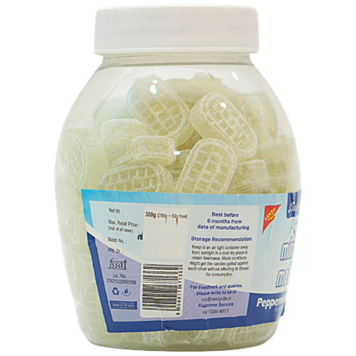 Buy CandyVille Mint Mello Flavoured Candy - Peppermint, Refreshing ...