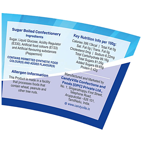 Buy CandyVille Mint Mello Flavoured Candy - Peppermint, Refreshing ...