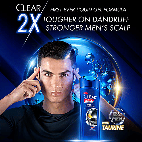 Buy Clear Men Clear Men Deep Cleanse Anti-Dandruff Shampoo for Itchy ...