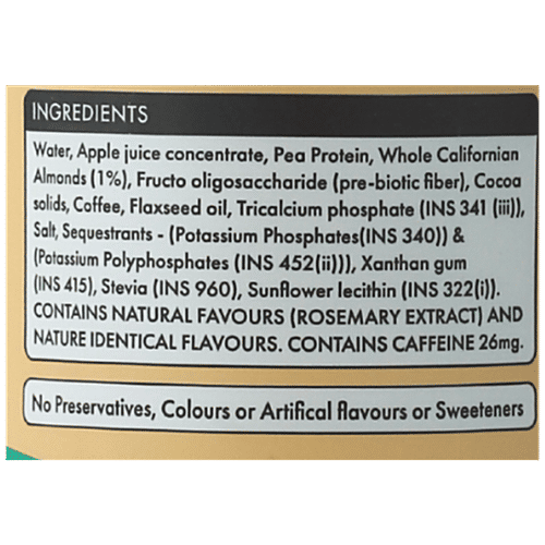 Buy STRIVE Plant Protein Shake - Coffee Almond, Vegan, Dairy Free ...