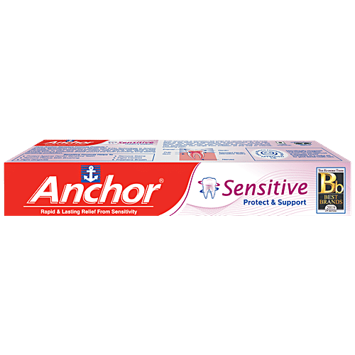 Buy Anchor Sensitive Toothpaste - Protect & Support Online at Best ...
