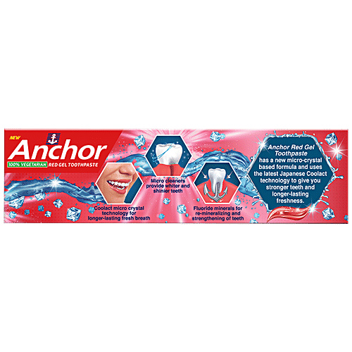 Buy Anchor Toothpaste - Cooling Fresh Gel, Long Lasting Freshness ...