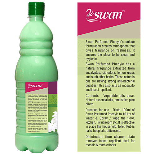 Buy Swan Perfumed Phenyle - Floor Cleaner, Removes Tough Stains ...