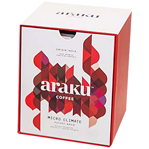 Buy ARAKU Coffee Micro Climate Pocket Brew - 100% Arabica, Certified ...