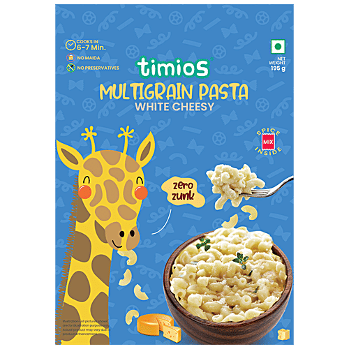 Buy Timios Multigrain Pasta - White Cheesy, No-Maida Online at Best ...