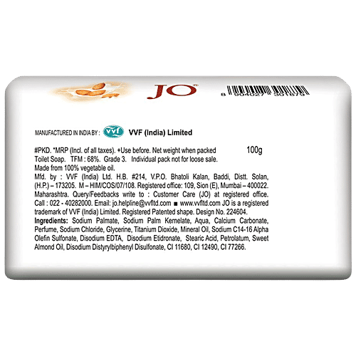 Buy JO Soap - Almond & Cream, With Glycerin Online at Best Price of Rs ...