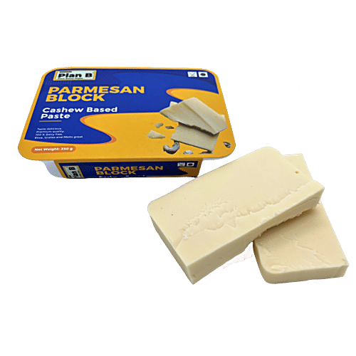 Buy Plan B Vegan Parmesan Cheese Block - Cashew Based Paste Online at ...