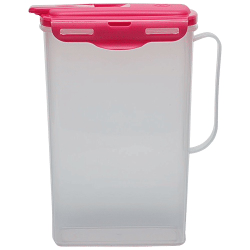 Buy Gluman Fridge Jug - Plastic, Durable & Sturdy, Pink Online at Best ...