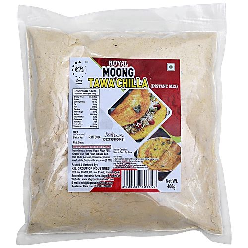 Buy Royal Moong Tawa Chilla - Instant Mix Online at Best Price of Rs ...