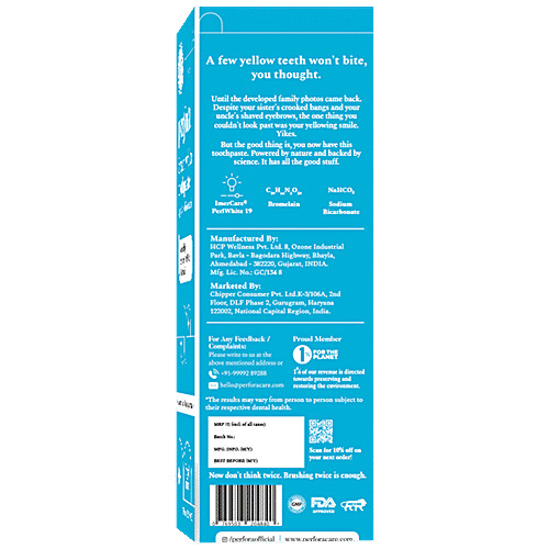 Buy Perfora Dream White Toothpaste - Fresh Mint, Advanced Formula ...