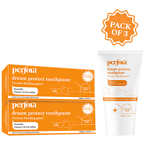 Buy Perfora Dream Protect Toothpaste - Earl Grey Mint, Strong Gum ...