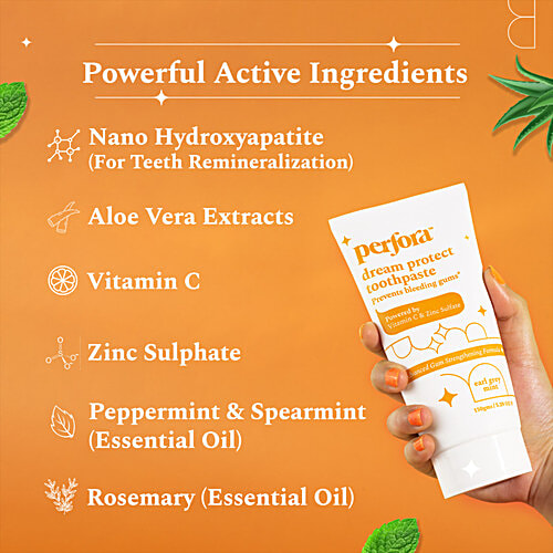 Buy Perfora Dream Protect Toothpaste - Earl Grey Mint, Strong Gum ...