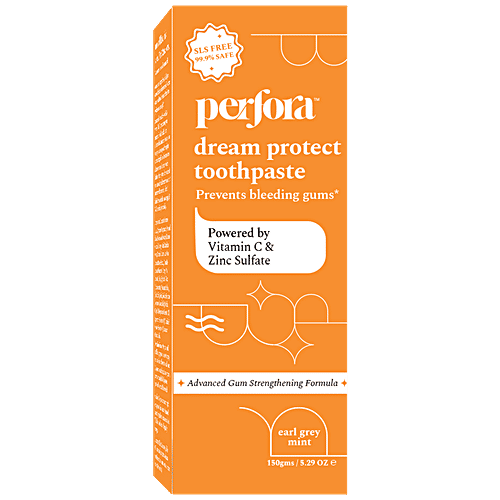Buy Perfora Dream Protect Toothpaste - Earl Grey Mint, Strong Gum ...