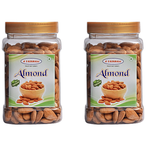 Buy A VAISHALI Plain Almonds Online at Best Price of Rs 499 - bigbasket