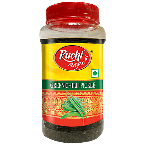 Buy Ruchi magic Magic Green Chilli Pickle - Accompaniment, Adds Taste ...