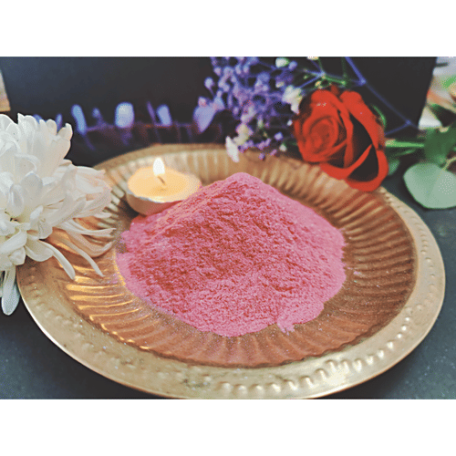 Buy House of Festivals Glitter Organic Herbal Holi Colour/Gulal - Pink,Non-Toxic,For Festive Use ...
