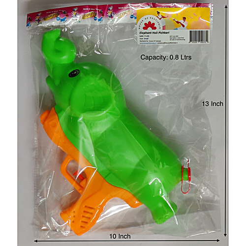 Buy House of Festivals Holi Color Pichkari/Water Gun Elephant Shape ...