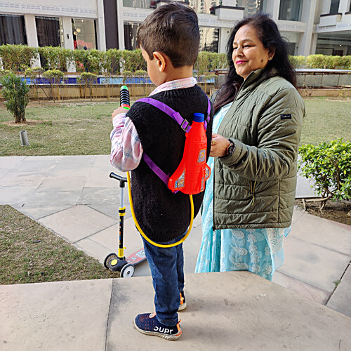 Buy House of Festivals Holi Color Pichkari/Water Gun Rocket Shape With ...