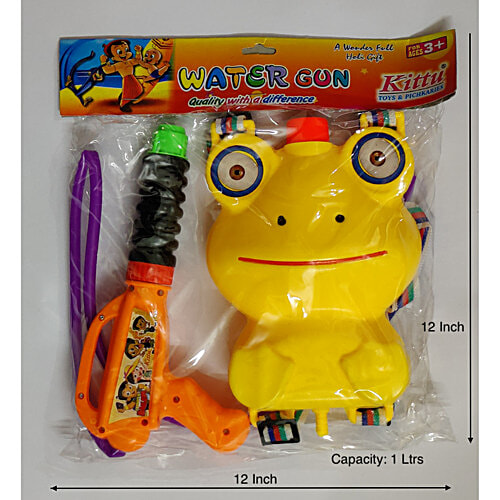 Buy House of Festivals Holi Color Pichkari/Water Gun Frog Shape With ...