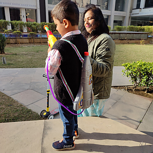 Buy House of Festivals Holi Color Pichkari/Water Gun Rocket Shape With ...