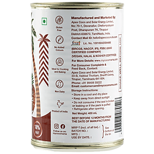 Buy Coco mama Coconut Milk - Rich, Creamy, Dairy Free, For Cooking ...