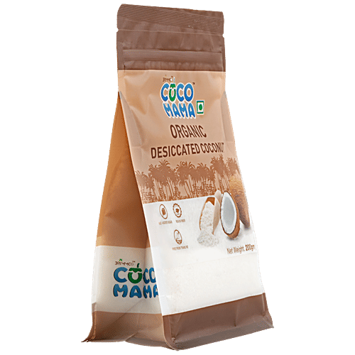 Buy Coco mama Organic Desiccated Coconut - Rich In Fibre, No Added ...