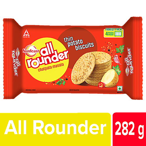Buy Sunfeast All Rounder Thin Potato Biscuits - Chatpata Masala Online ...