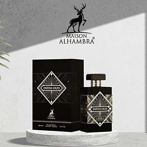 Buy Lattafa Maison Alhambra Eau De Parfum - Infini Oud, Natural Spray ...