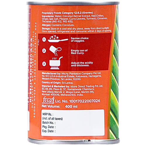 Buy Urban Platter Thai Red Curry Base - With Coconut Extract & Aromatic Herbs Online at Best ...