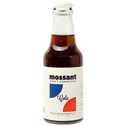 Buy Mossant Cola Kombucha - Low Sugar, Non-Alcoholic Sparkling Tea ...