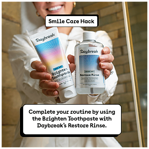 Buy Daybreak Brighten Toothpaste - Magic Mint Flavour, Fluoride & SLS ...
