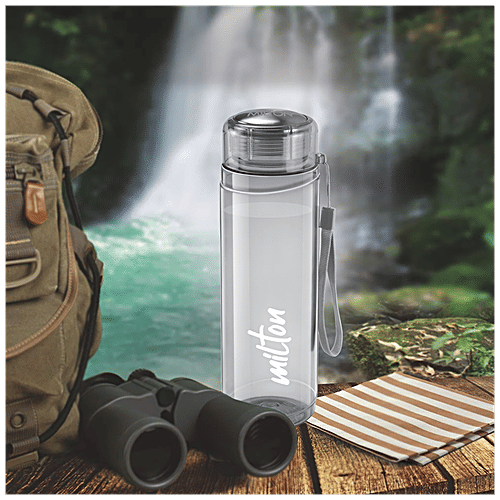 Buy Milton Hector Pet Water Bottle - BPA Free, Leak Proof, Grey Online ...