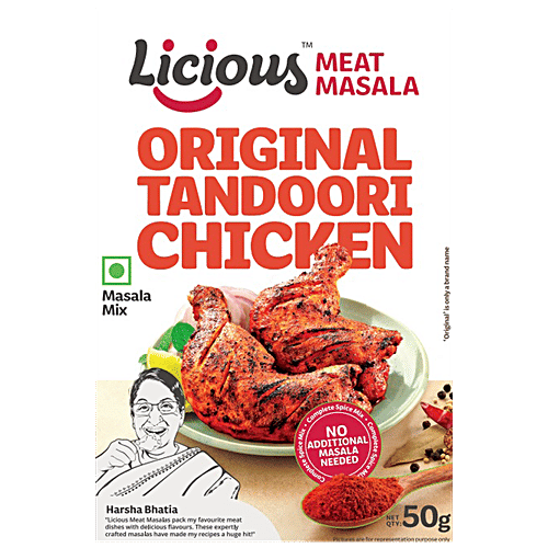 Buy Licious Original Tandoori Chicken Masala Online at Best Price of Rs ...