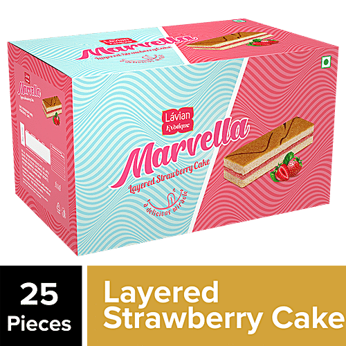 Buy Lavian Exotique Marvella - Layered Strawberry Cake, Rich Taste ...