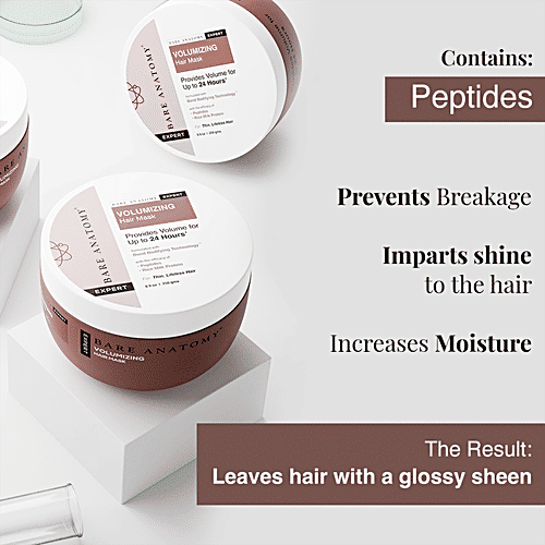 Buy Bare Anatomy Expert Volumizing Hair Mask - For Smooth, Dense ...