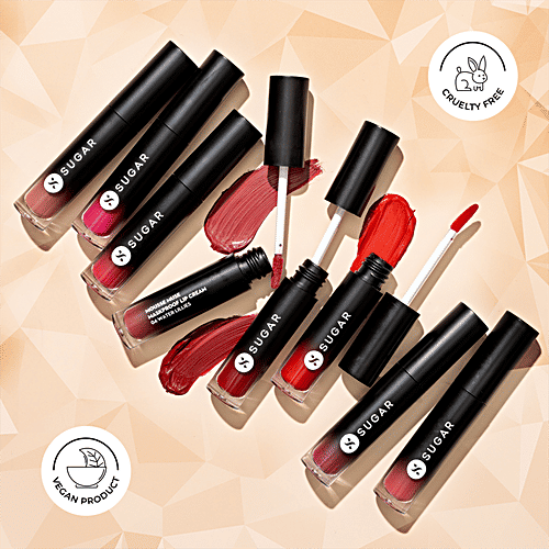 Buy SUGAR Cosmetics Mousse Muse Maskproof Lip Cream - Lightweight ...