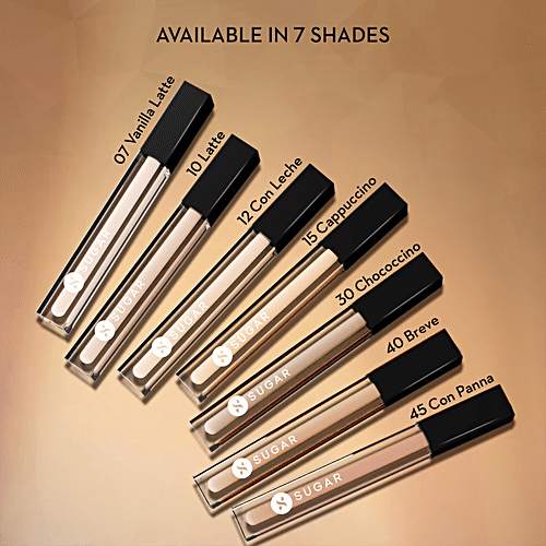 Buy SUGAR Cosmetics Auto Correct Creaseless Concealer - Creamy, Long ...