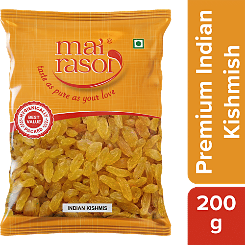 Buy Mai Rasoi Regular Indian Raisin Kismis Kishmish Online at Best ...