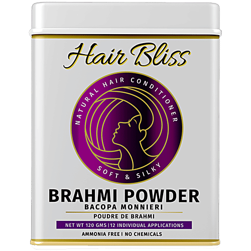Buy Pride Of India Hair Bliss - Indian Brahmi (Bacopa Monnieri) Herbal Hair & Skin Care Powder ...
