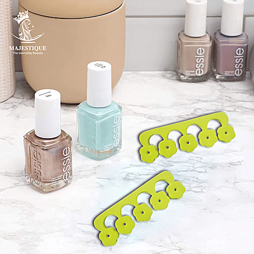 Buy MAJESTIQUE Foot Finger Separator - CMB535, Soft Foam, Pedicure Tool ...