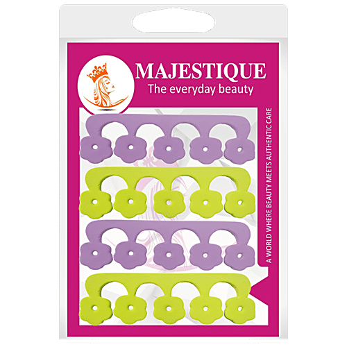Buy MAJESTIQUE Foot Finger Separator - CMB535, Soft Foam, Pedicure Tool ...