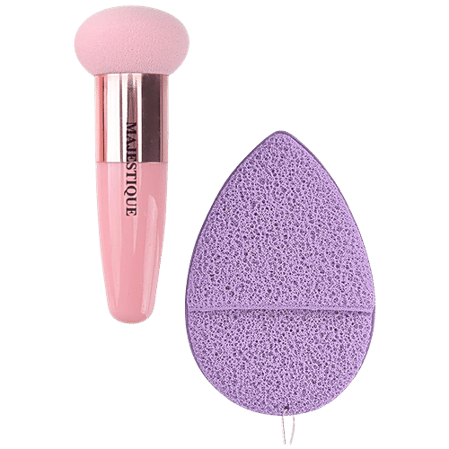 Buy MAJESTIQUE Facial Cleaning/Makeup Sponge - With Mushroom Tip ...