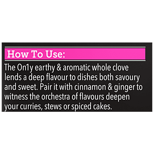 Buy On1y Clove - Steam Sterilized, No Added Colour & Preservative ...