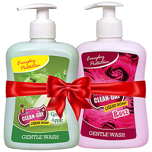 Buy Clean Day Liquid Soap/Handwash - For Everyday Protection, Green ...