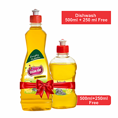 Buy Clean Day Dishwash Liquid- Removes Tough Stains & Grease Online at ...